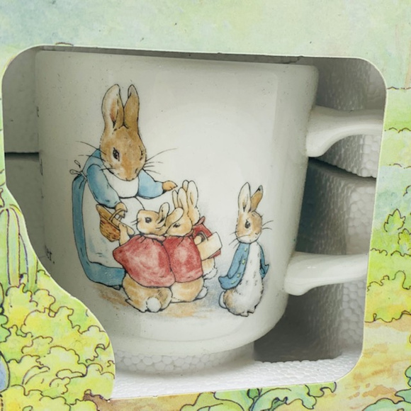 Wedgwood | Dining | Wedgwood Peter Rabbit Mug Bowl Set Beatrix Potter ...